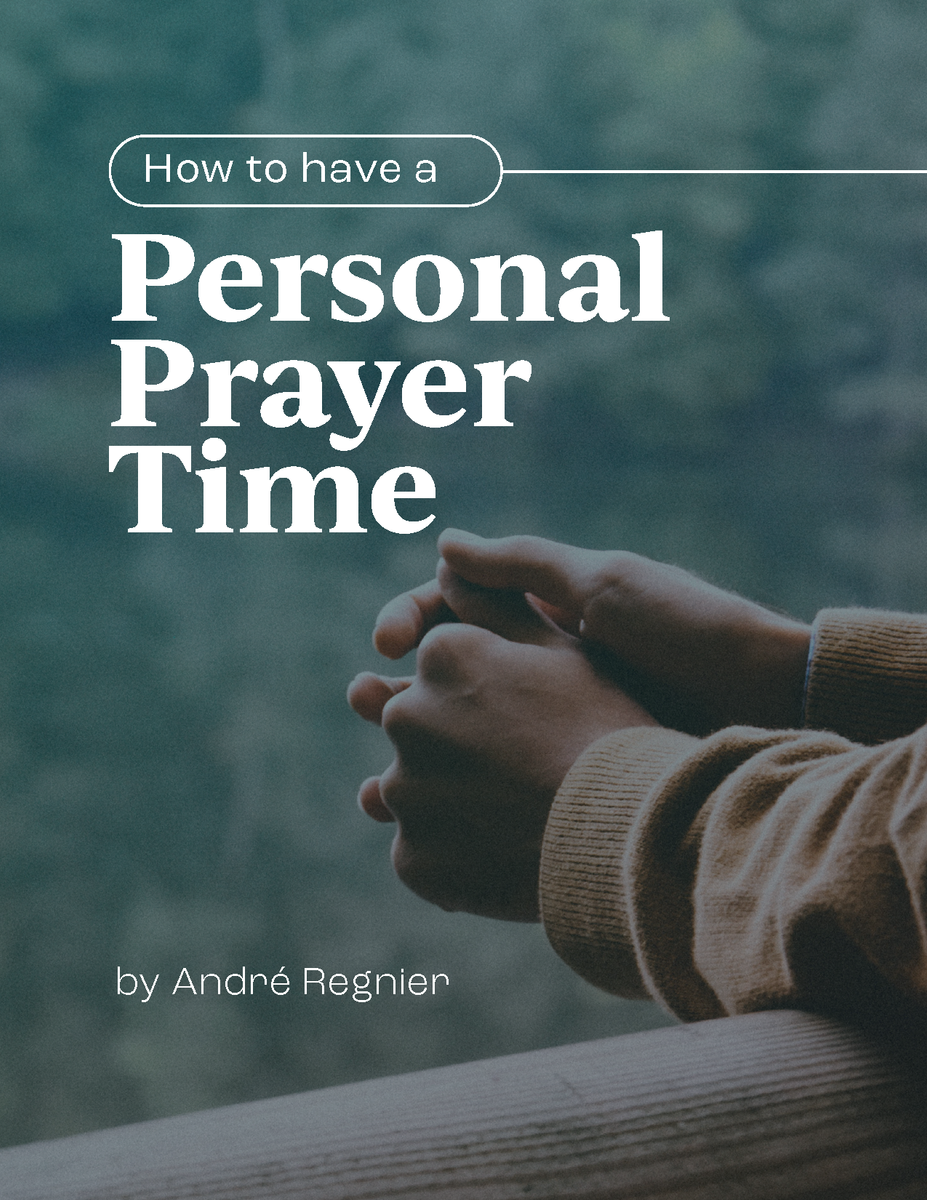 How to have a Personal Prayer Time Booklet – CCO Store